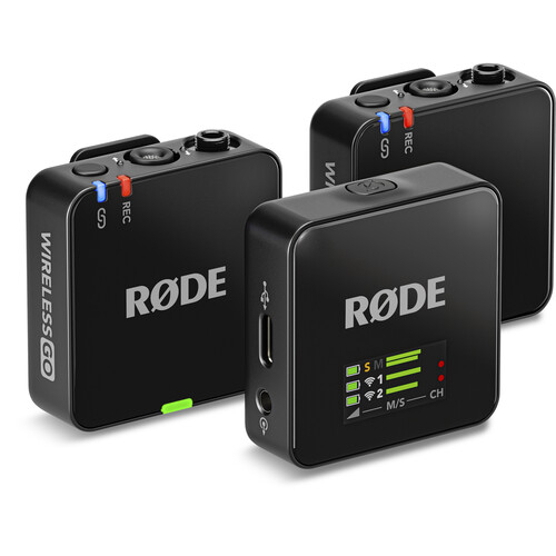 RODE Wireless GO (Gen 3) 2-Person Compact Digital Wireless Microphone ...